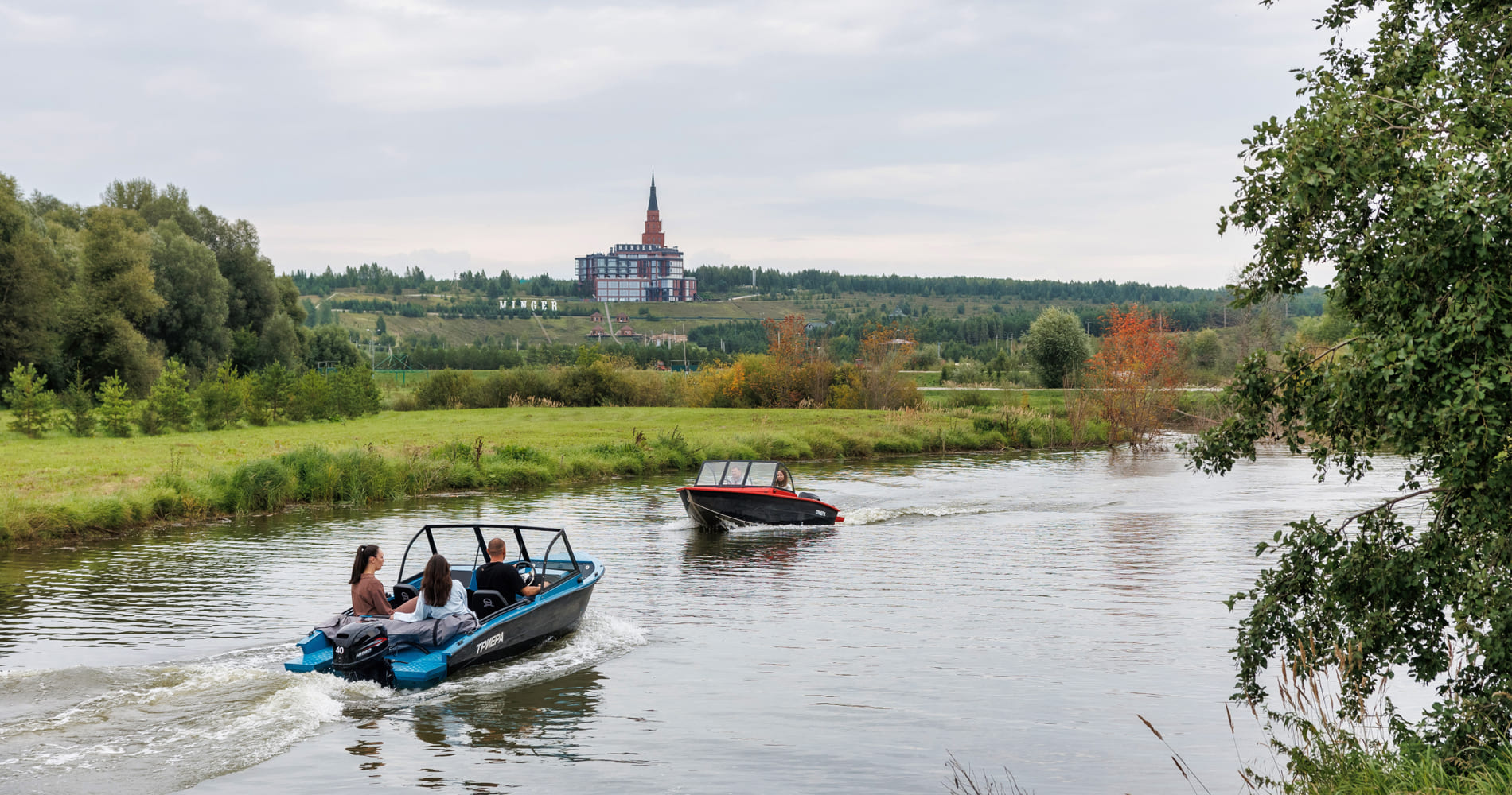Водные прогулки - Minger - загородный комплекс в Татарстане